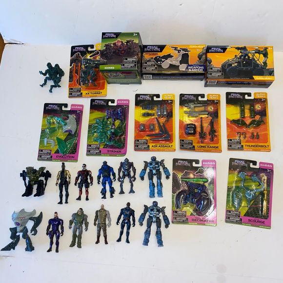 greenb | Toys | Final Faction Figure Greenbrier 375 Alpha Kharn Lot ...